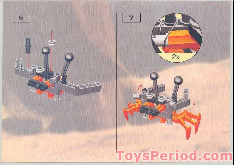 LEGO 10023 Bionicle Master Builder Set Instructions and Parts List
