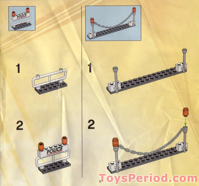 LEGO 4858 Doc Ock's Crime Spree Instructions and Parts List