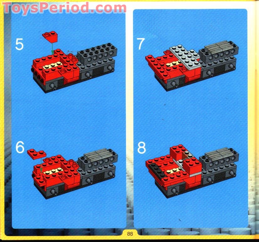 LEGO 4883 Gear Grinders Instructions and Parts List