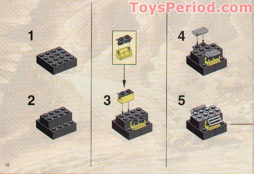 LEGO 4970 Chrome Crusher Instructions and Parts List