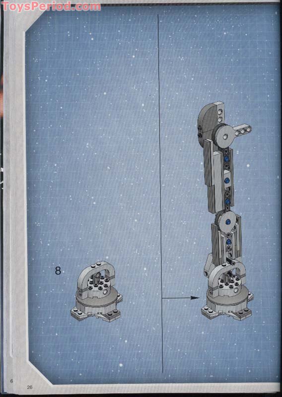 LEGO 4483-1 AT-AT, Black Box Instructions and Parts List