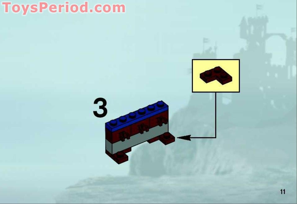 LEGO 7009 The Final Joust Instructions and Parts List