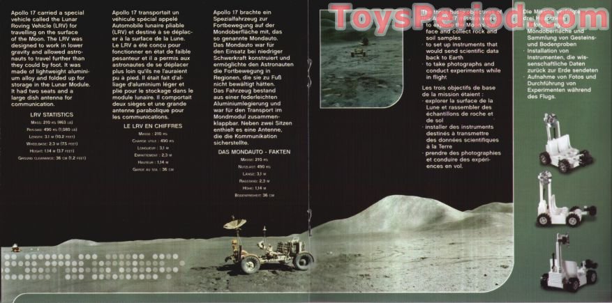 LEGO 7468 Saturn V Moon Mission Instructions and Parts List