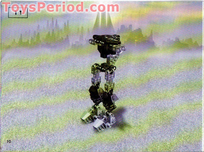 LEGO 8618-1 Vahki Rorzakh Instructions and Parts List