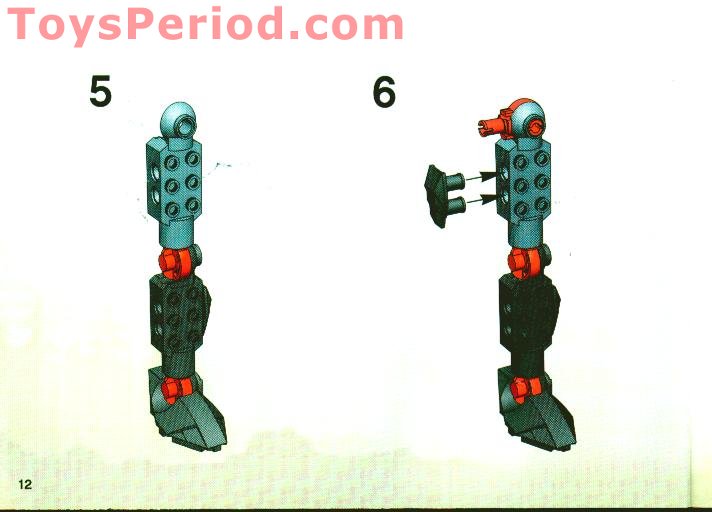 LEGO 8774 Vladek (Europe Version Without Cards) Instructions and Parts List