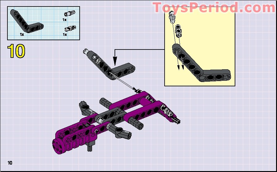 LEGO 8268 Scorpion Attack Instructions and Parts List