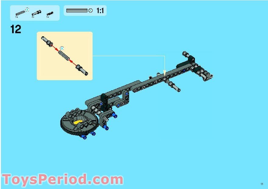 LEGO 8264 Hauler Instructions and Parts List