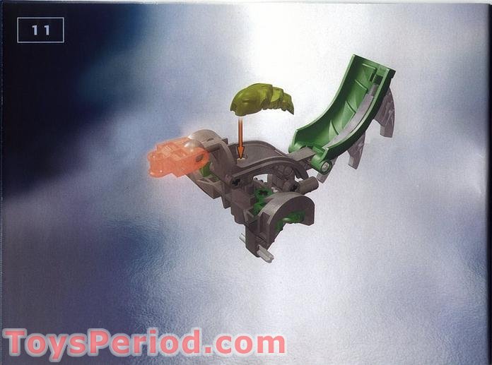 LEGO 8589-1 Lerahk Instructions and Parts List