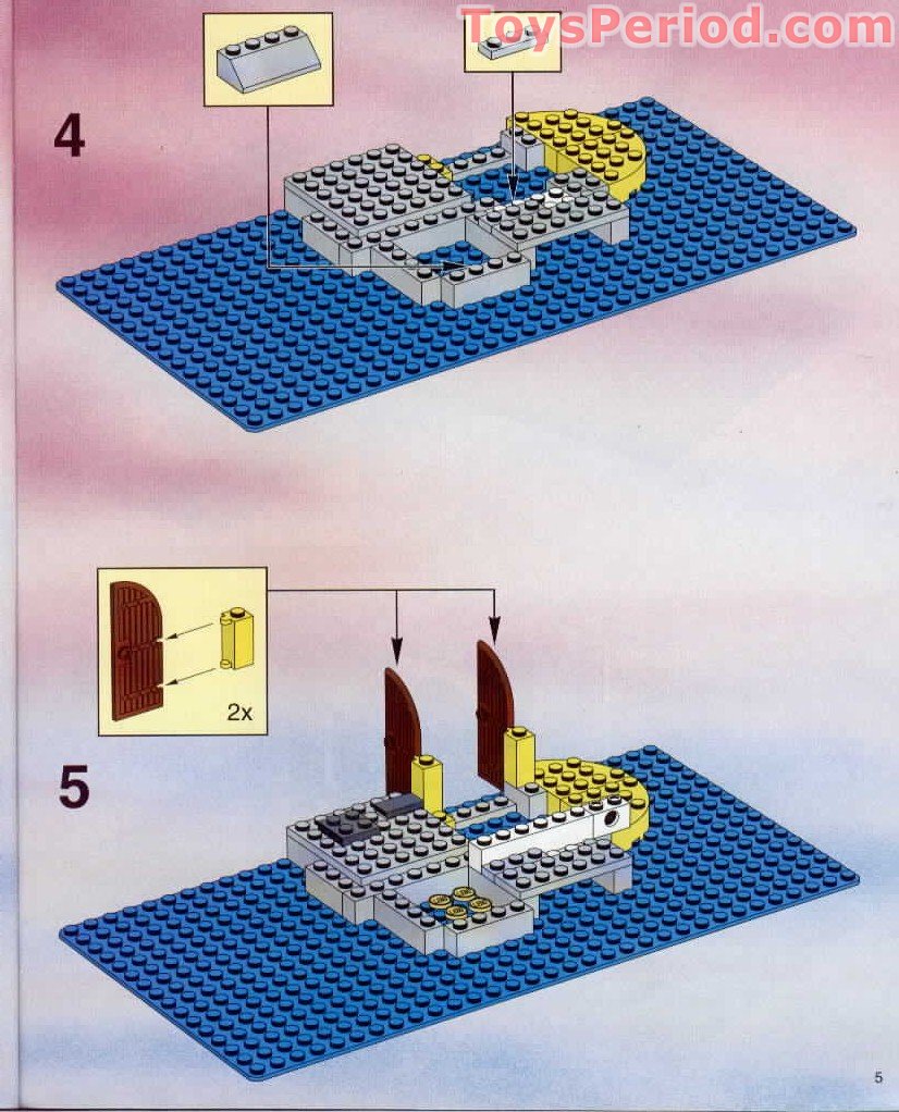 LEGO 6263 Imperial Outpost Instructions and Parts List
