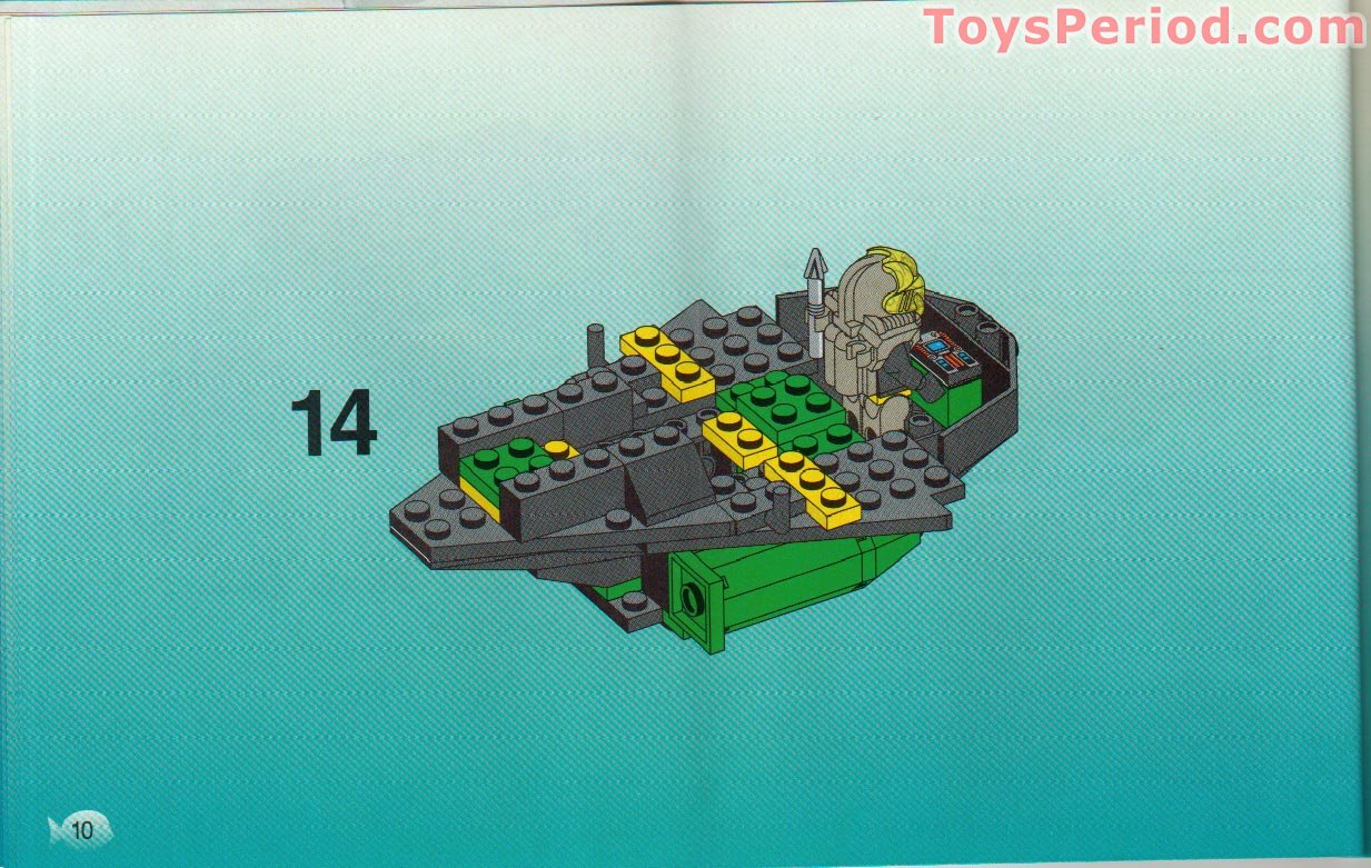 LEGO 2160 Crystal Scavenger Instructions and Parts List