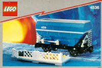 LEGO 4536 Blue Hopper Car Instructions and Parts List