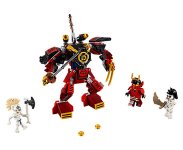 LEGO 70665 The Samurai Mech Set Parts List