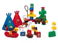 LEGO 2436 Native American Village Set Parts List