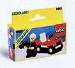 LEGO 6612 Fire Chief's Car Instructions and Parts List