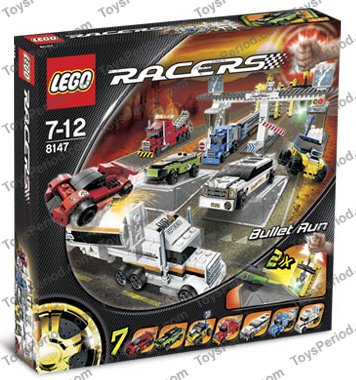LEGO 8147 Bullet Run Instructions and Parts List