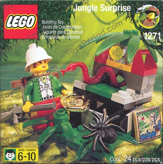 LEGO 1271-1 Jungle Surprise Instructions and Parts List