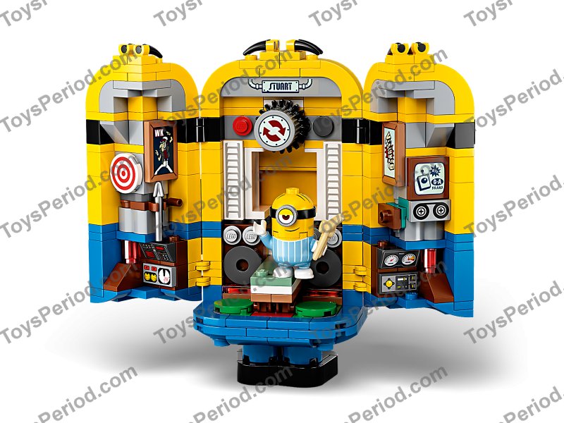 LEGO 75551 Brick-Built Minions and Their Lair Set Parts List