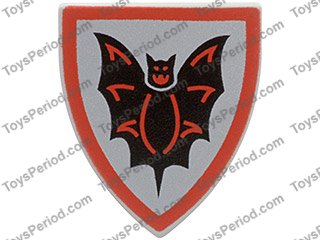 LEGO Sets with Part 3846px7 Minifig Accessory Shield Triangular with ...