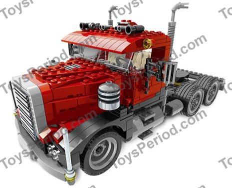 LEGO 4955 Big Rig Instructions and Parts List