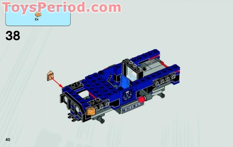 LEGO 6867 Loki's Cosmic Cube Escape Instructions and Parts List