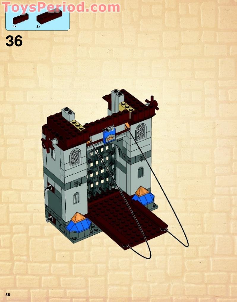 LEGO 70404 King's Castle Instructions and Parts List