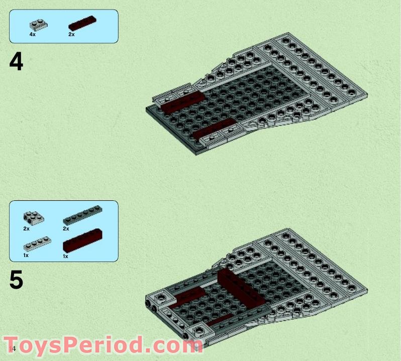 LEGO 75017 Duel on Geonosis Instructions and Parts List