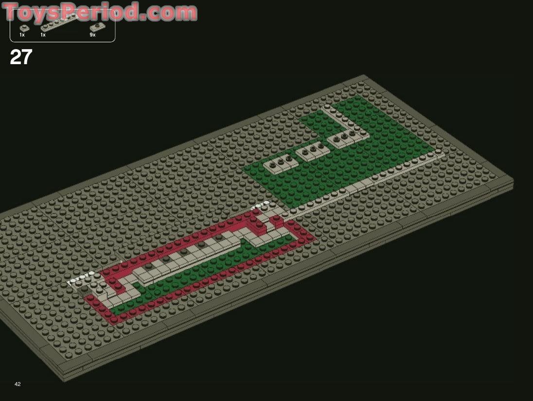 LEGO 21010 Robie House Instructions and Parts List