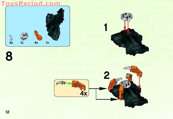 LEGO 44004 Bulk Instructions and Parts List