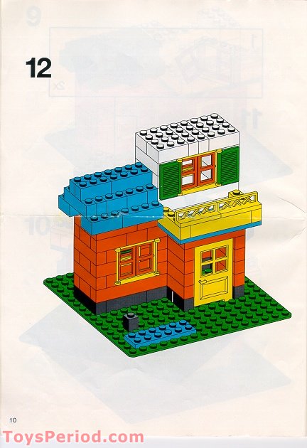 LEGO 1879 Large Bucket 5 Plus Instructions and Parts List