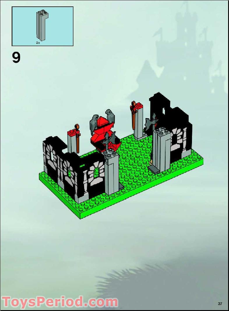 LEGO 10176 Royal King's Castle Instructions and Parts List