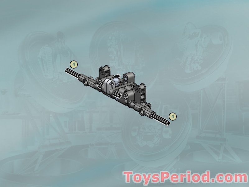 LEGO 3809 Technojaw T55 Instructions and Parts List