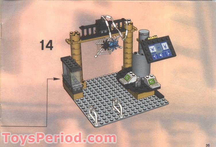 LEGO 4851 The Origins Instructions and Parts List