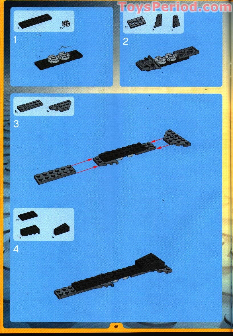 LEGO 4508 Titan Xp Instructions and Parts List