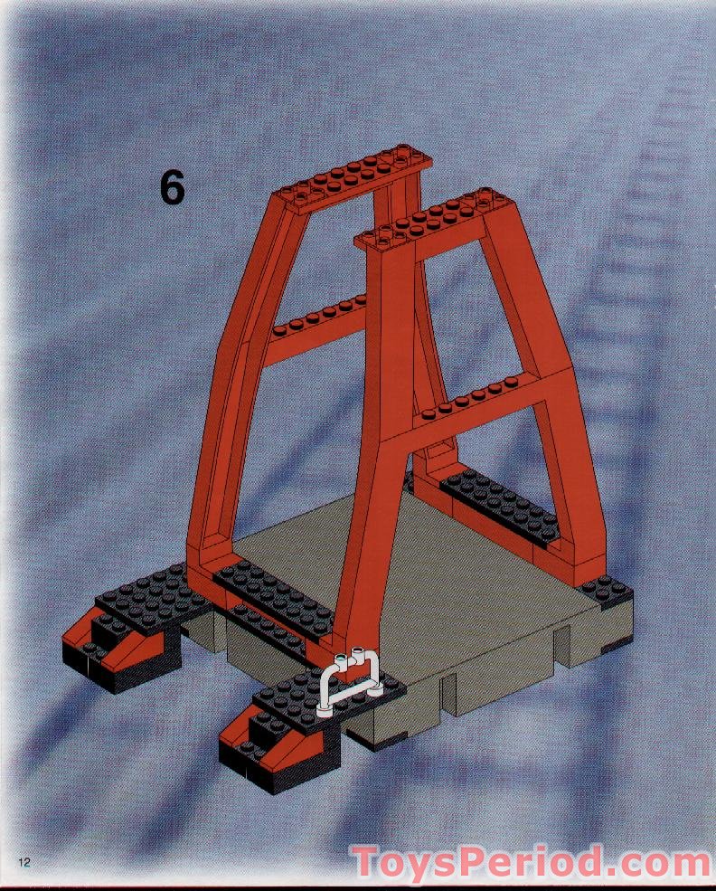 LEGO 4557 Freight Loading Station Instructions and Parts List