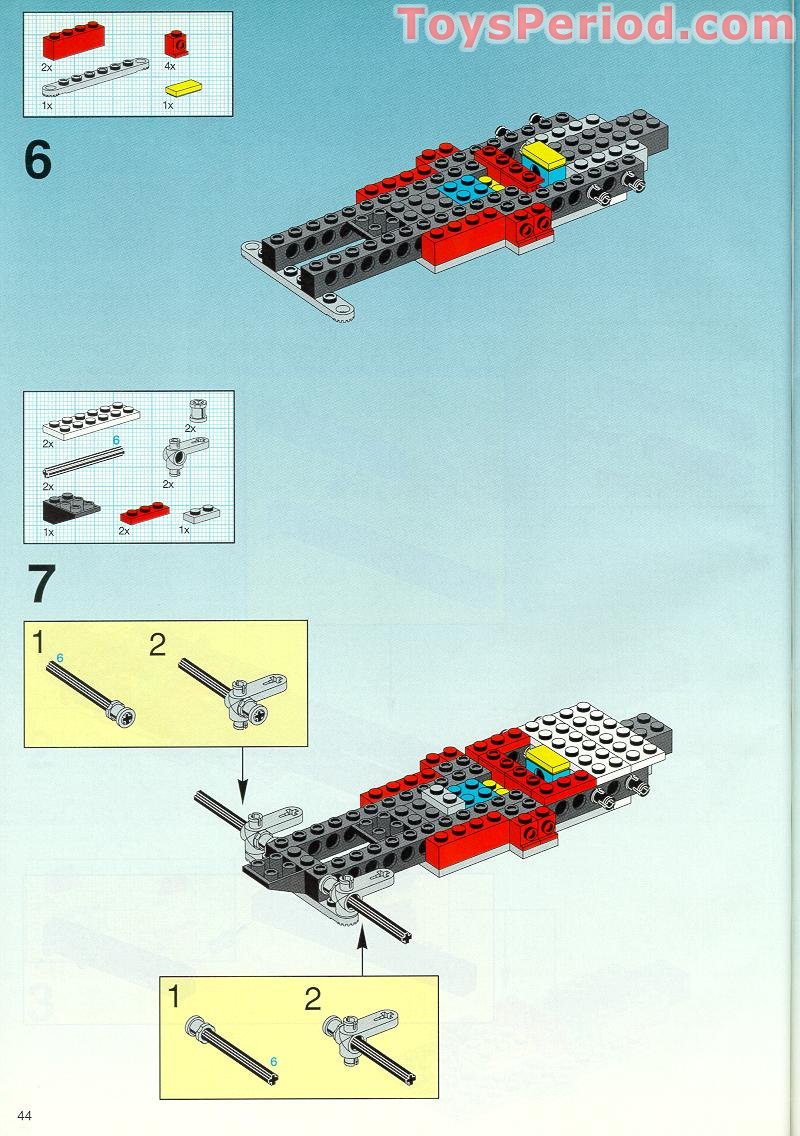 LEGO 5561 Big Foot 4x4 Instructions and Parts List