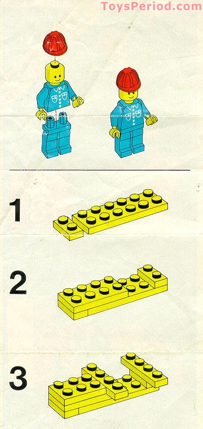 LEGO 6630 Bucket Loader Instructions and Parts List