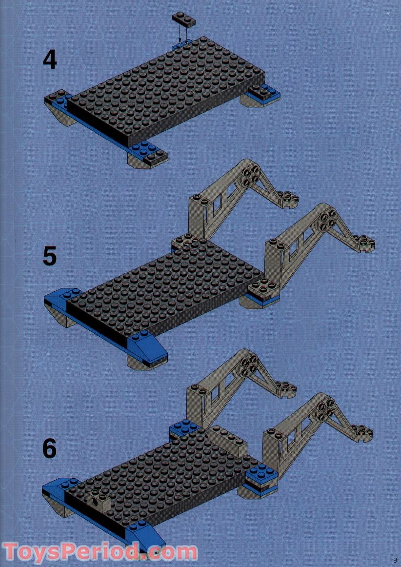 LEGO 6969 Celestial Stinger Instructions and Parts List