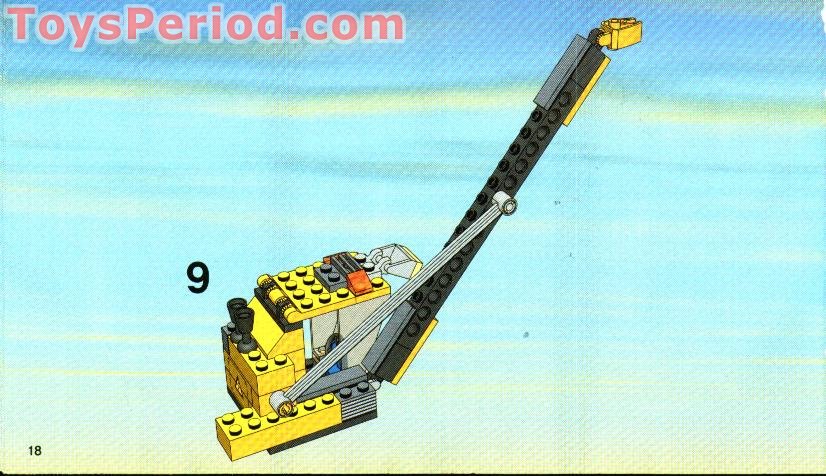 LEGO 7243 Construction Site Instructions and Parts List