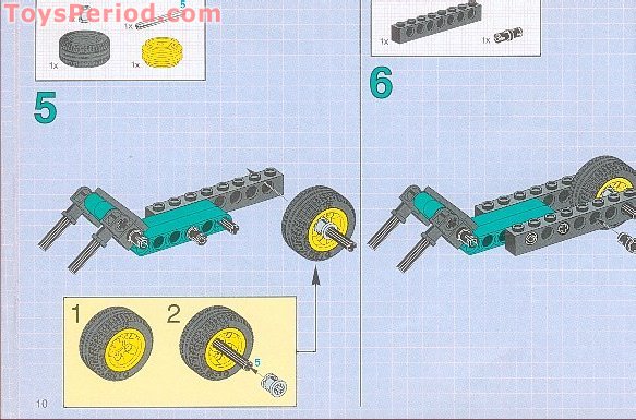 LEGO 8239 Cyber Challenge Instructions and Parts List