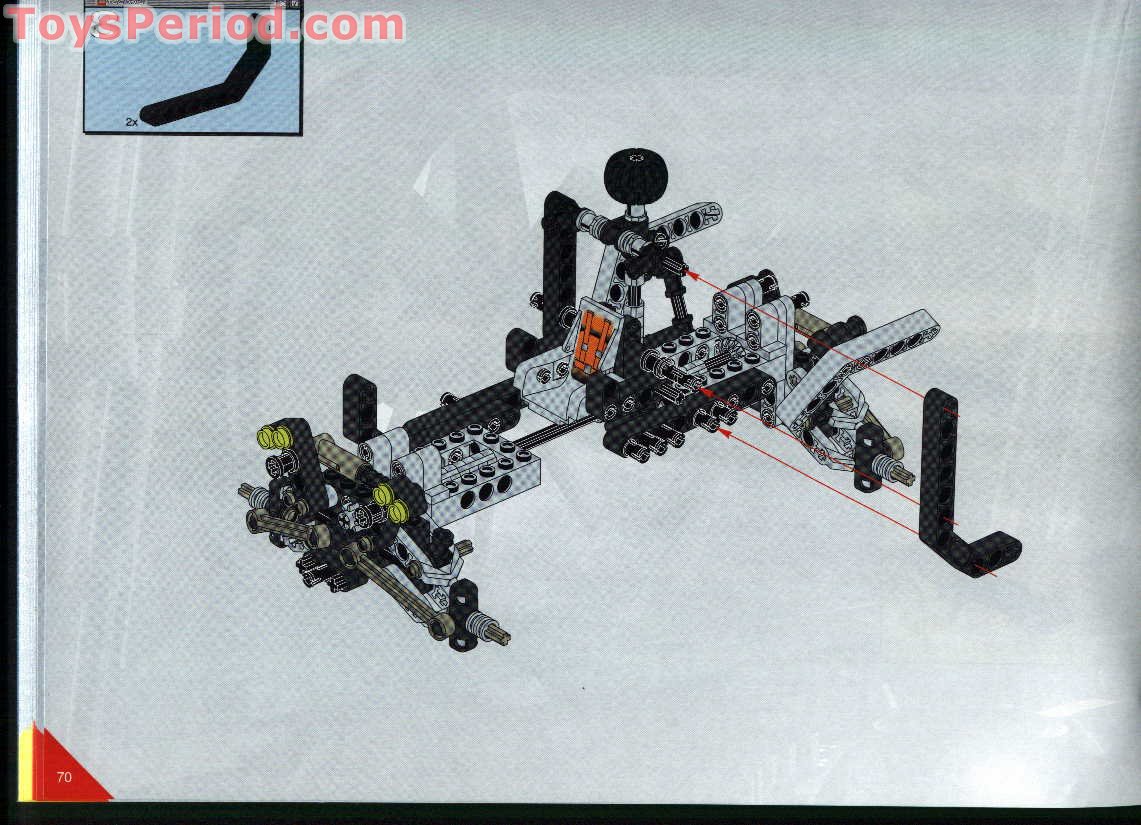 LEGO 8465 Extreme Off-Roader Instructions and Parts List