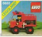 LEGO 6650 Fire and Rescue Van Instructions and Parts List