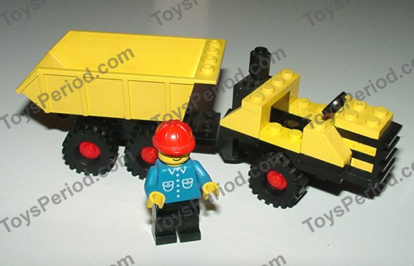 LEGO 6652 Construction Truck Instructions and Parts List