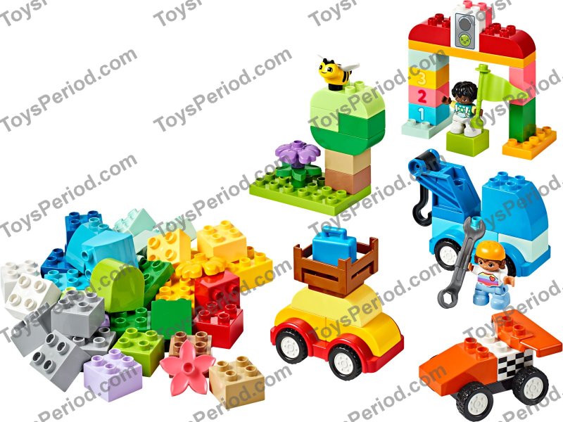 LEGO 10439 Cars and Trucks Brick Box Set Parts List