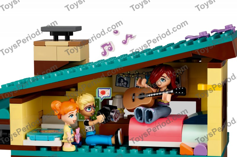 LEGO 42620 Olly and Paisley's Family Houses Set Parts List