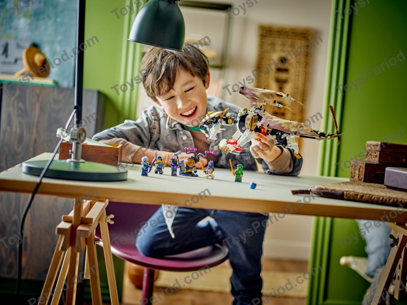 LEGO 71809 Egalt the Master Dragon Set Parts List