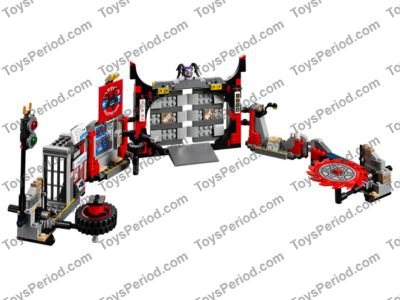 LEGO 70640 S.O.G. Headquarters Set Parts List