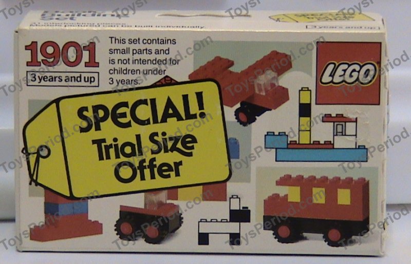 LEGO 1901 Mini Basic Set Parts List