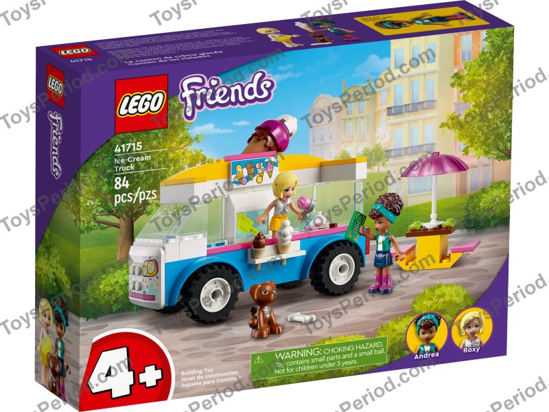 LEGO 41715 Ice-Cream Truck Set Parts List