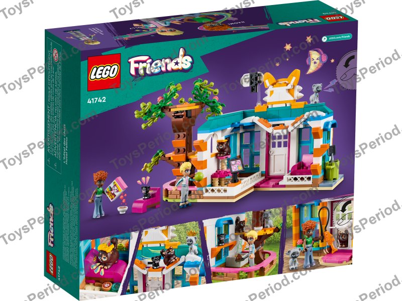 LEGO 41742 Cat Hotel Set Parts List