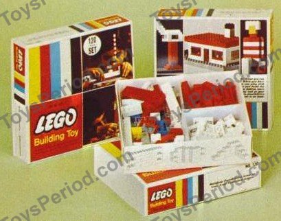 LEGO 120-2 Beginner's Set Parts List